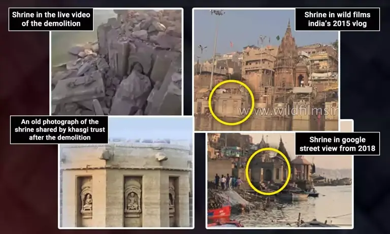 Viral Manikarnika images mixed fact and fiction, but a shrine was ...