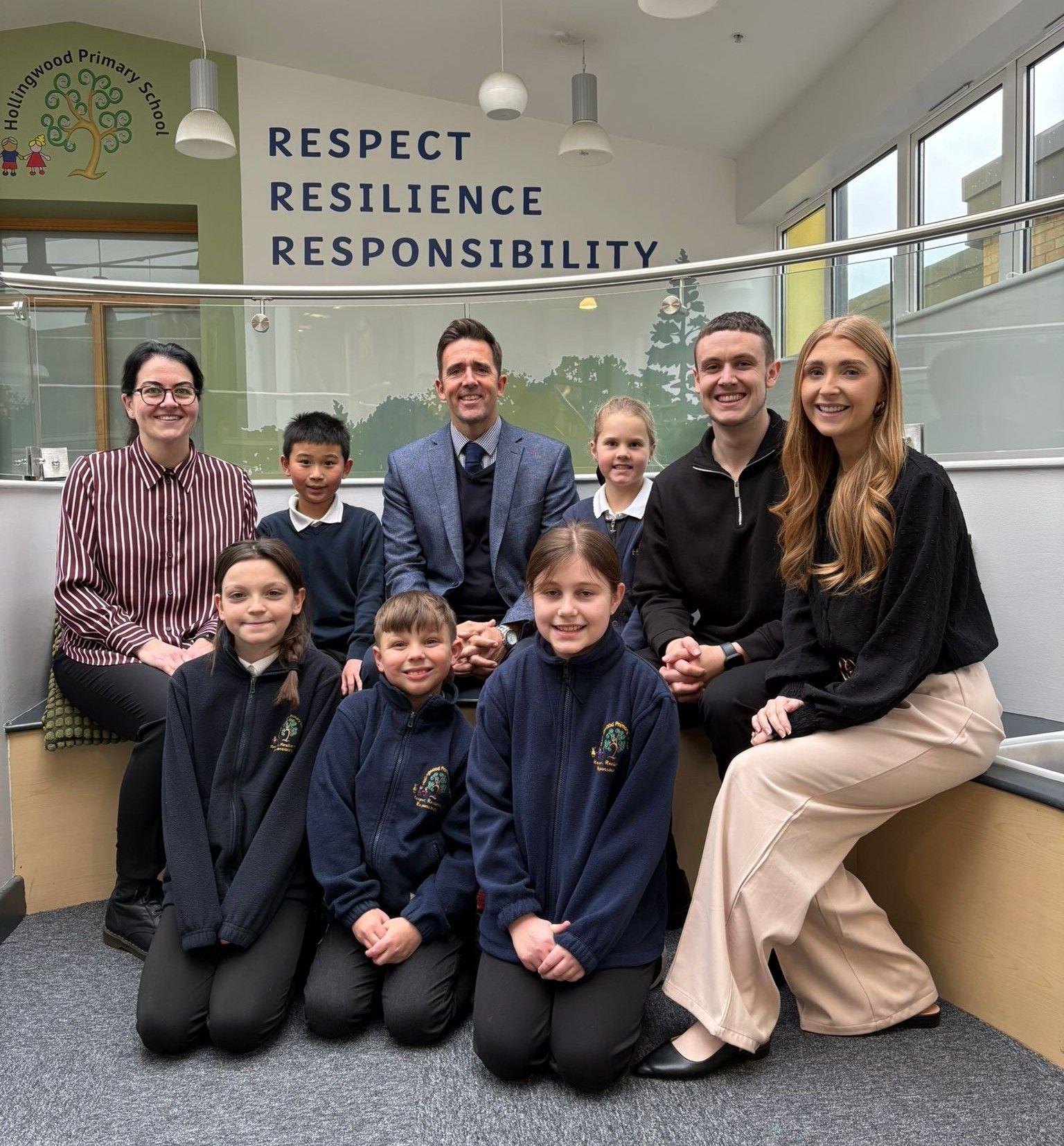 Pride as Hollingwood Primary School in Chesterfield is awarded RISE DfE ...