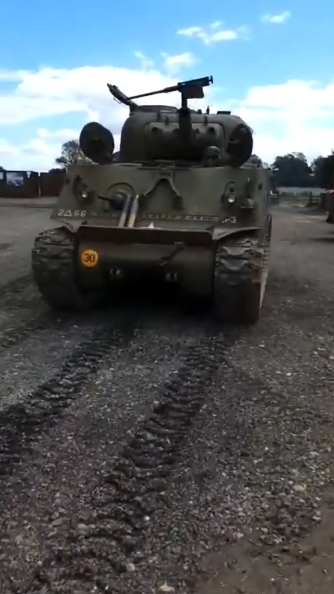 Who doesn't love a Sherman tank?