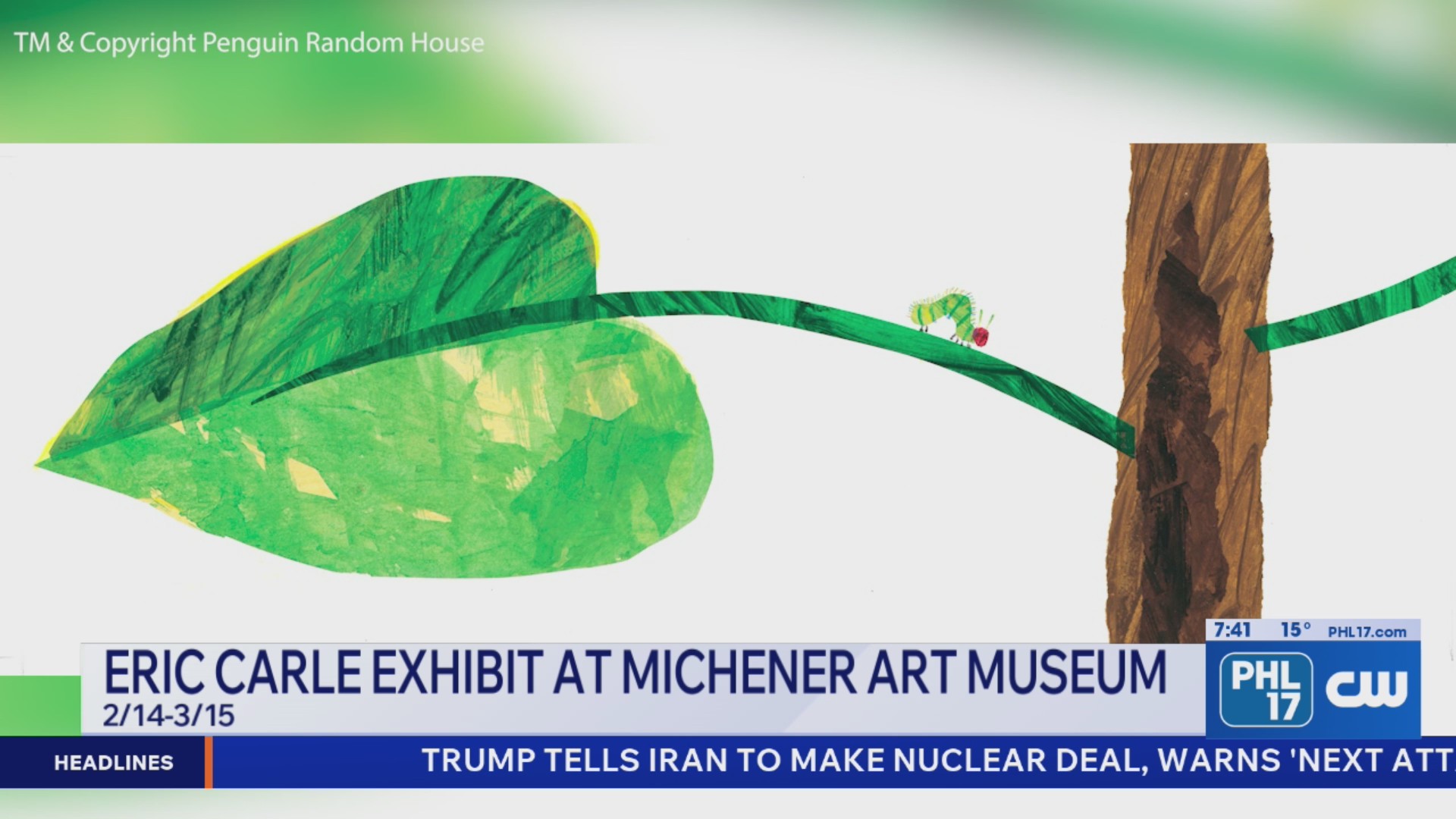 Eric Carle originals coming to the Michener Art Museum | PHL17 Morning News
