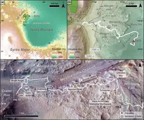 Scientists say Mars had a shoreline 3.5 billion years ago, Perseverance ...