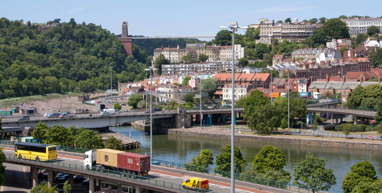 'Delays are likely': Bristol City Council closes lane on major bridge ...