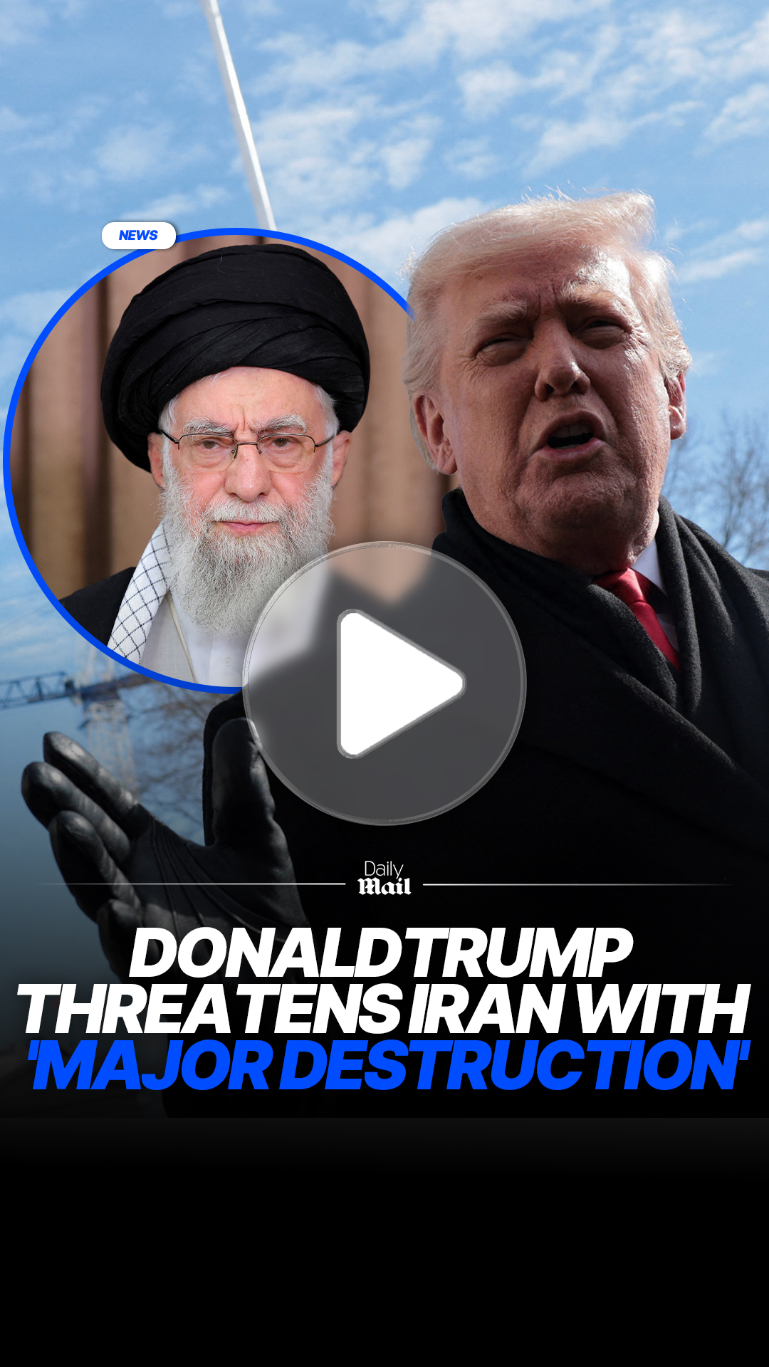 Trump warns Iran a massive US naval armada is headed toward the region ...