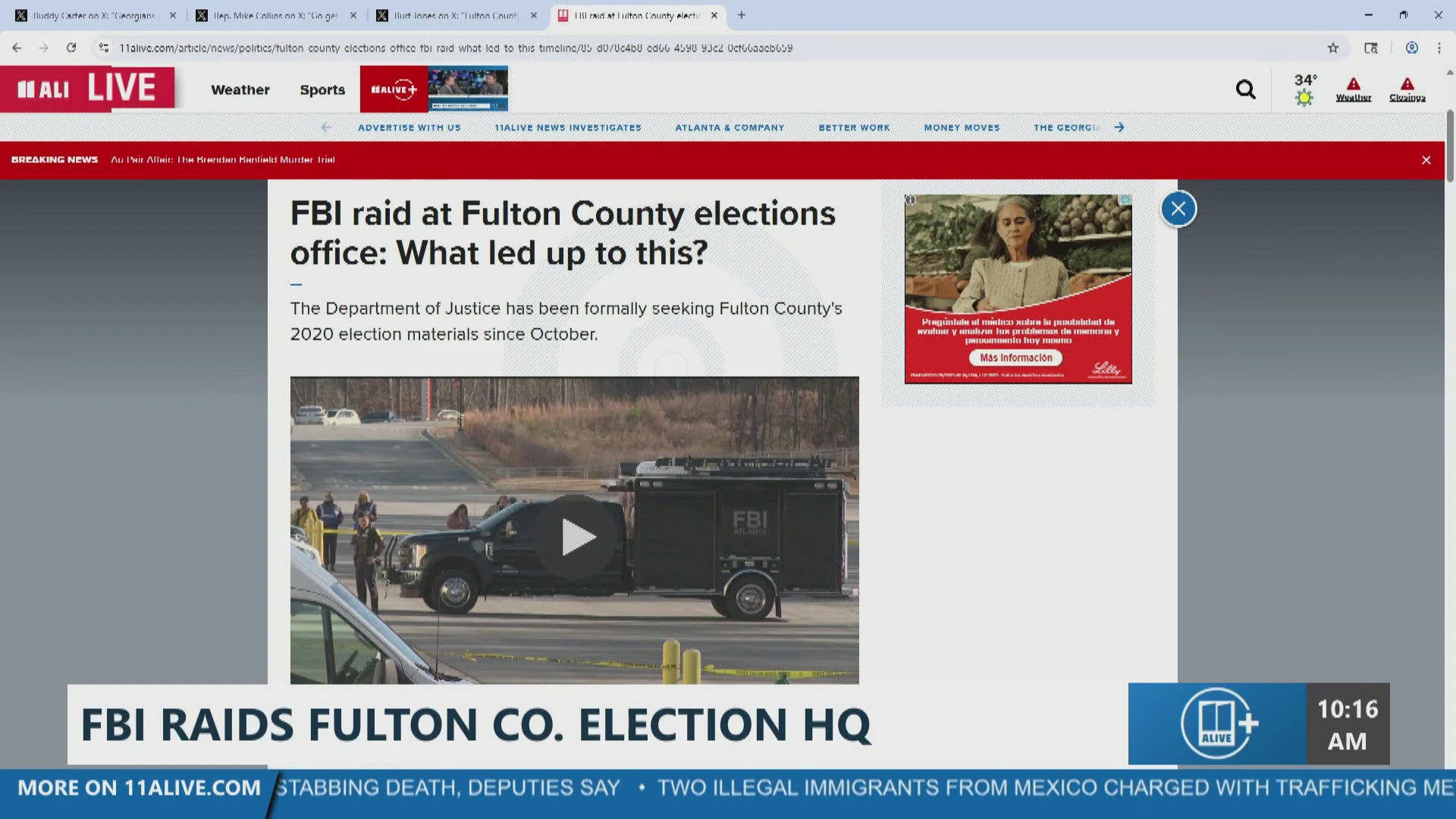 Timeline leading up to FBI raid at Fulton elections HQ