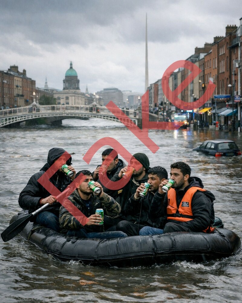 Debunked: Anti-immigration campaigner posts AI image of men in boat ...