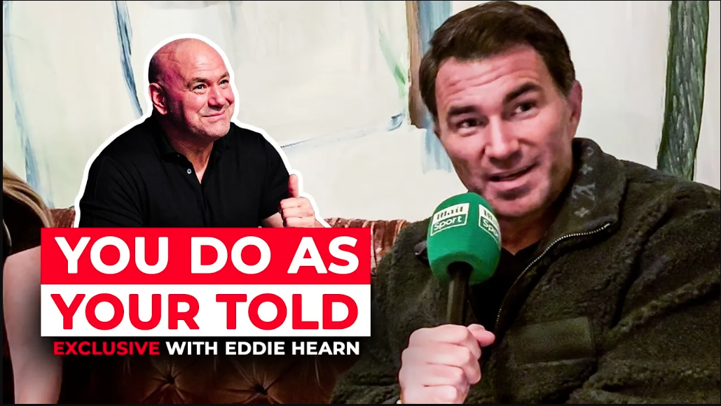 Eddie Hearn discusses challenges boxers face working with Dana White