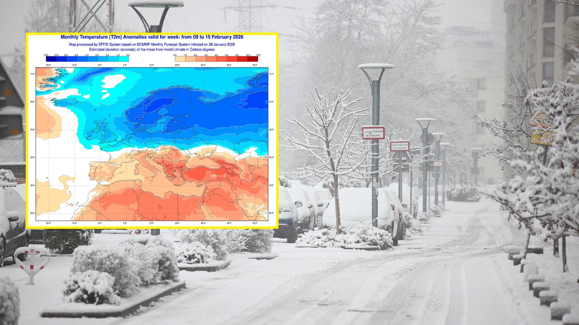 W lutym zima znów zaatakuje Polskę. Mamy nowe prognozy pogody [MAPY]