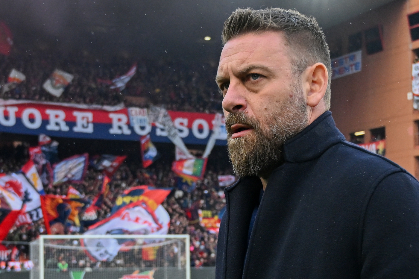 Genoa, De Rossi: “Un peccato giocare con l’Olimpico vuoto”
