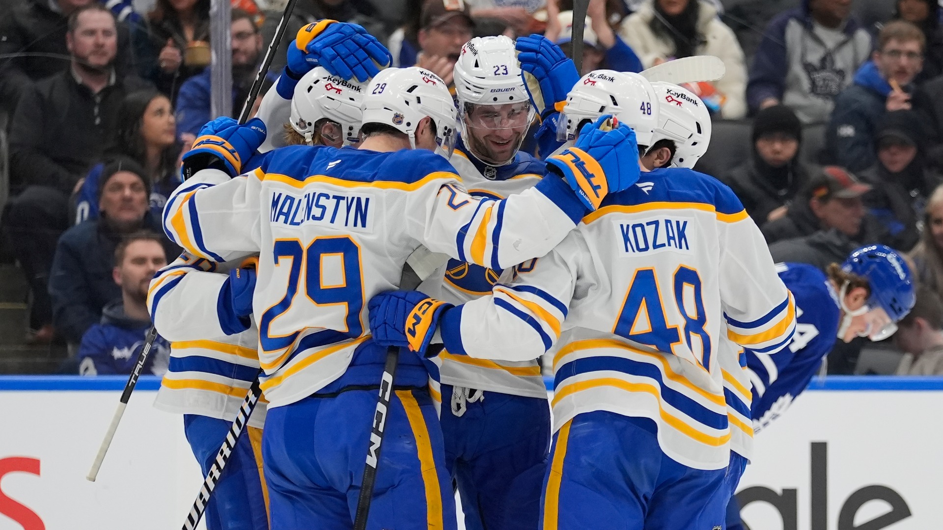 Sabres' historic winning streak sparks playoff hopes