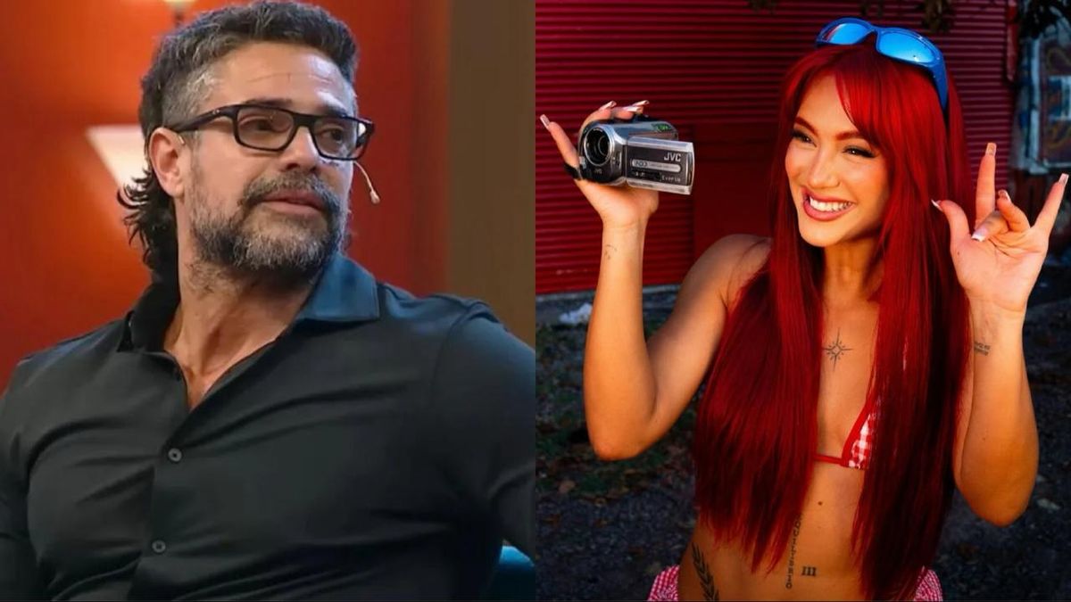 El palazo de Flor Vigna a Luciano Castro para promocionar su nuevo ...