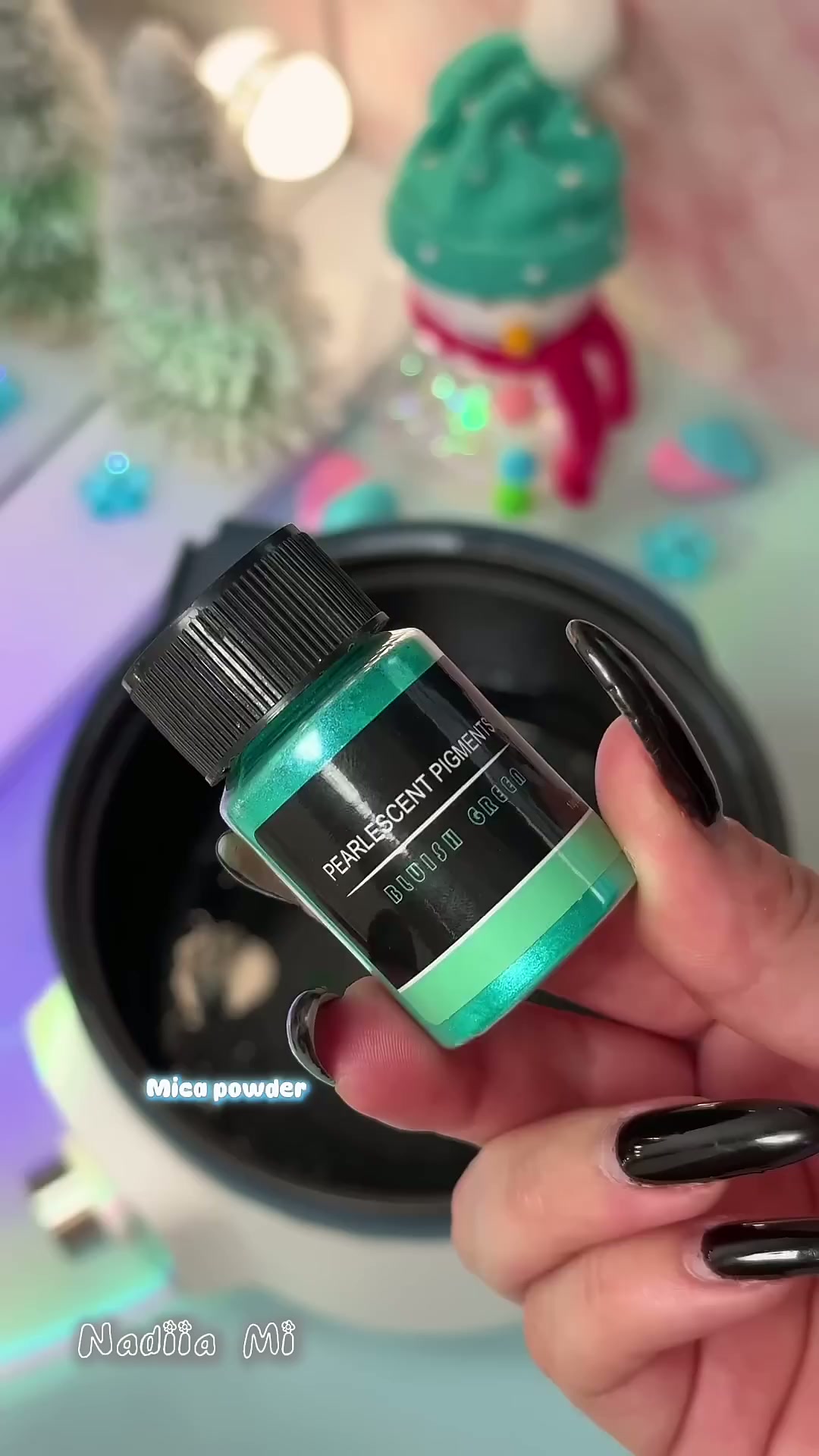 Christmas water candle DIY 🎄 | Relaxing ASMR holiday craft