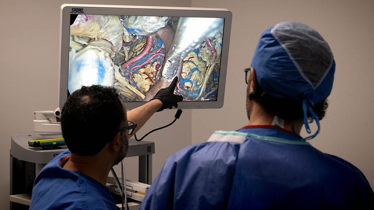 Surgeons remove spinal tumor via eye socket in medical breakthrough