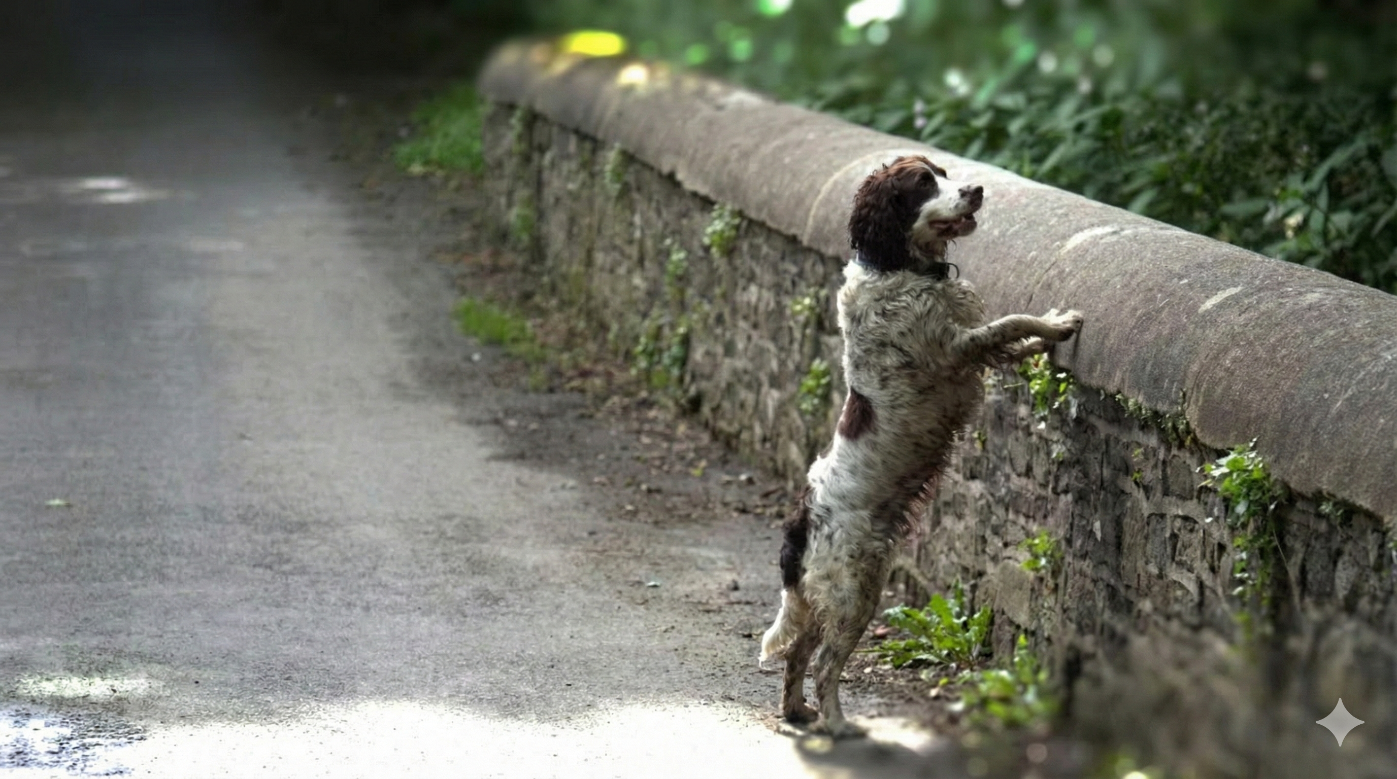 This is why dogs keep jumping off this bridge