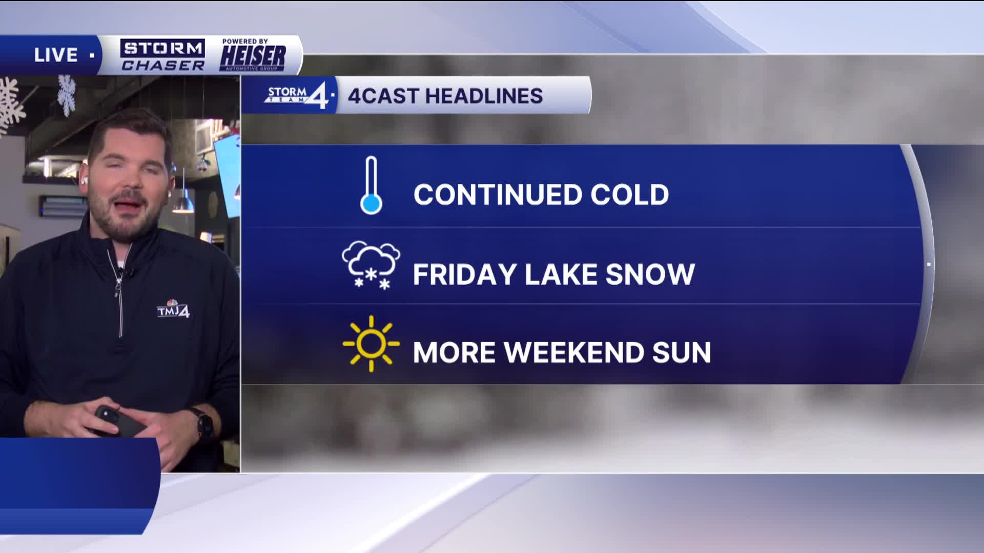 Southeast Wisconsin weather: Cold sunshine, tracking Friday lake-effect ...