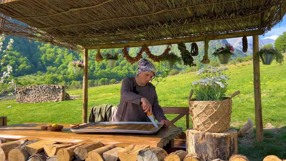 Granny’s secret halva - traditional village dessert
