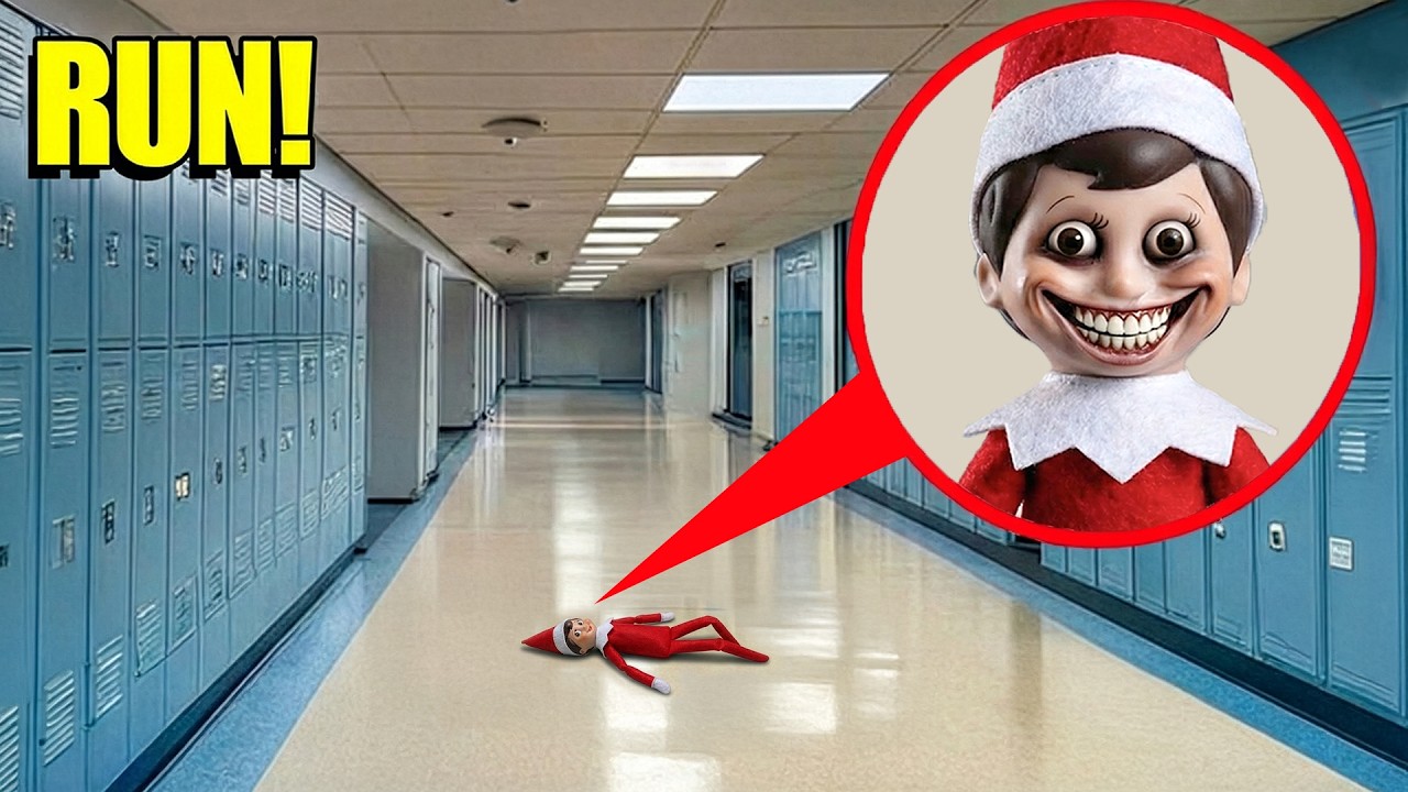 What to do if Elf on the Shelf smiles in a school