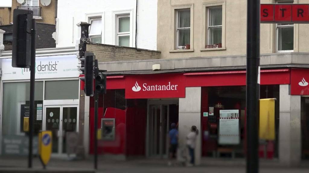 Santander to shut 44 bank branches with 291 jobs at risk