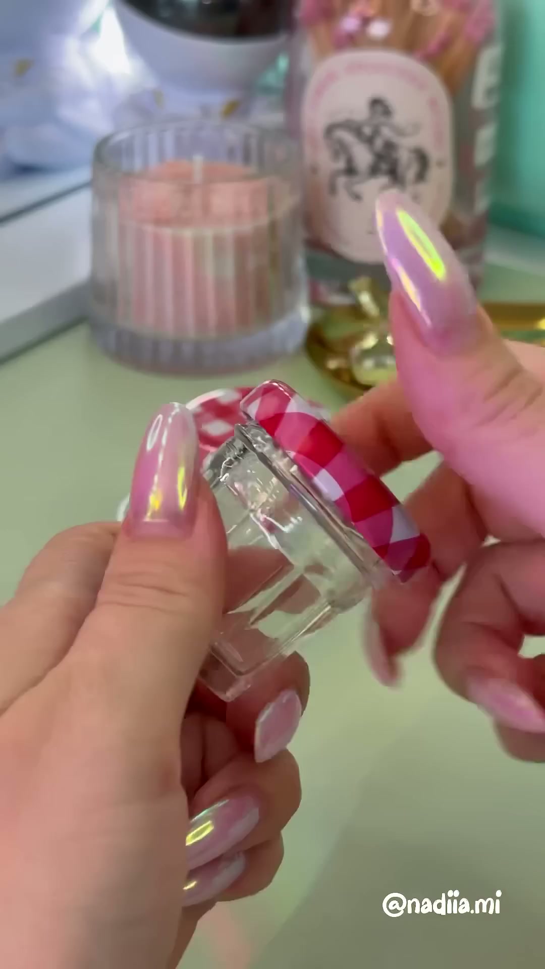 DIY jam jar candle transformation | ASMR Glow 🍓🕯️