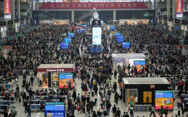 China projeta número recorde de viagens durante o Festival da Primavera ...