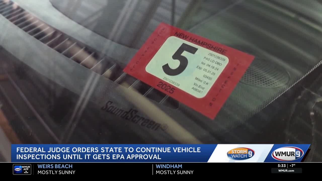 Federal judge halts New Hampshire law that aims to end vehicle ...
