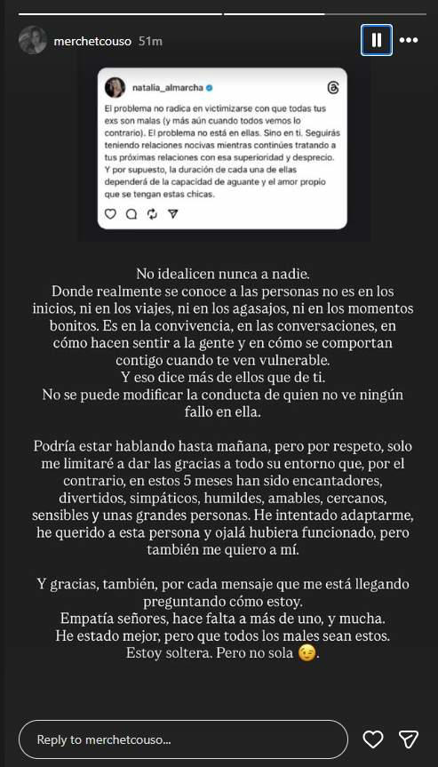 Merche, última novia de Risto Mejide, explota en la red y hunde al ...