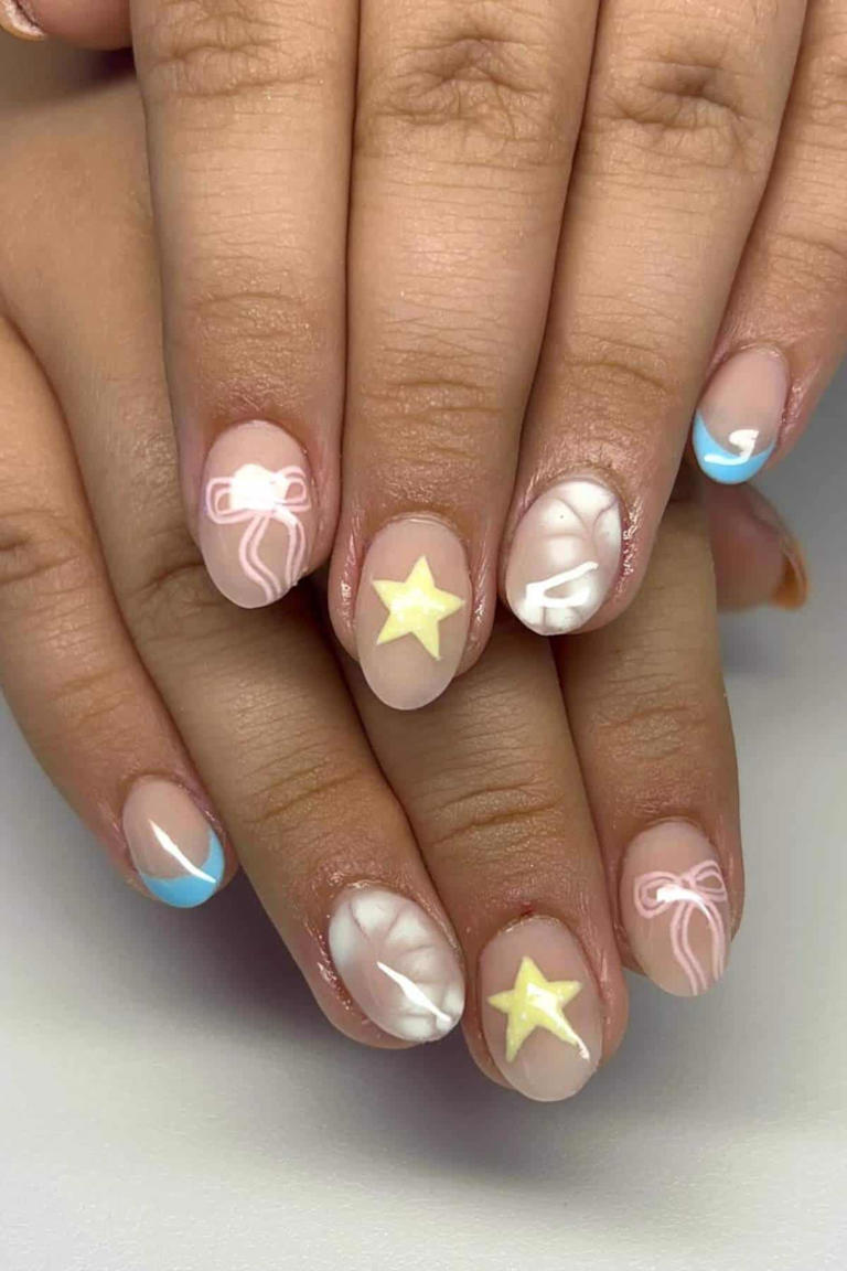 35 short spring break nail designs for sunny getaways
