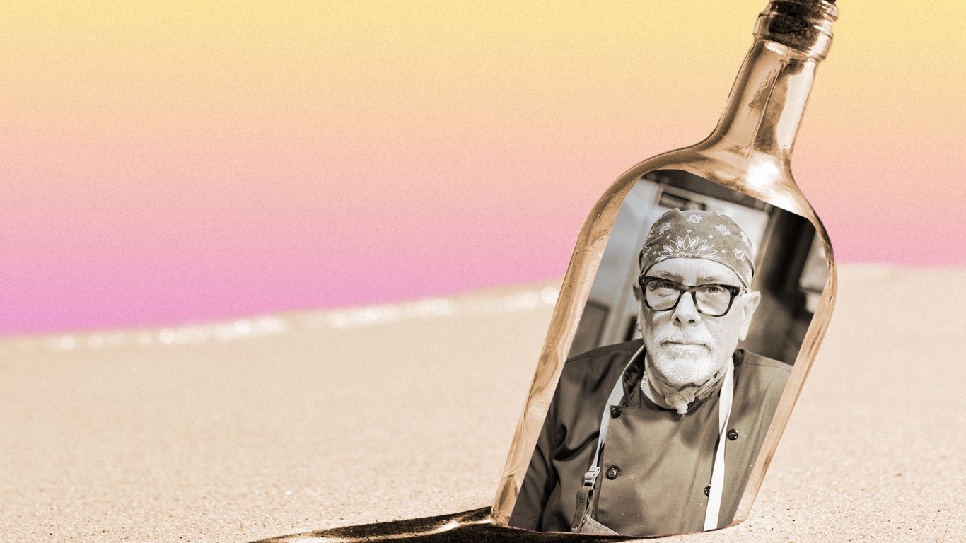 See what a classic French chef takes on his desert island