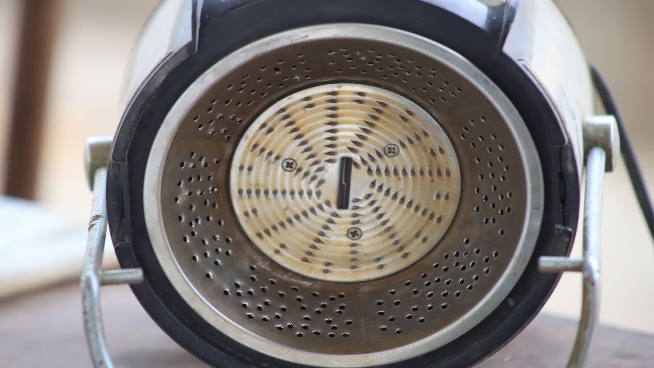 Cool idea! don't throw away old juicer machine