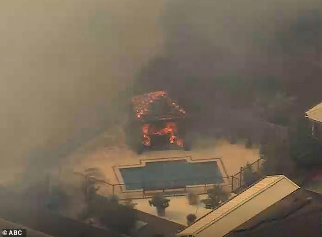 Multiple homes in Perth burn after massive fire near housing ...
