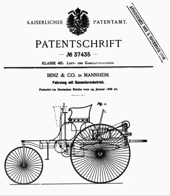 This day in car history: Benz applies for the first car patent