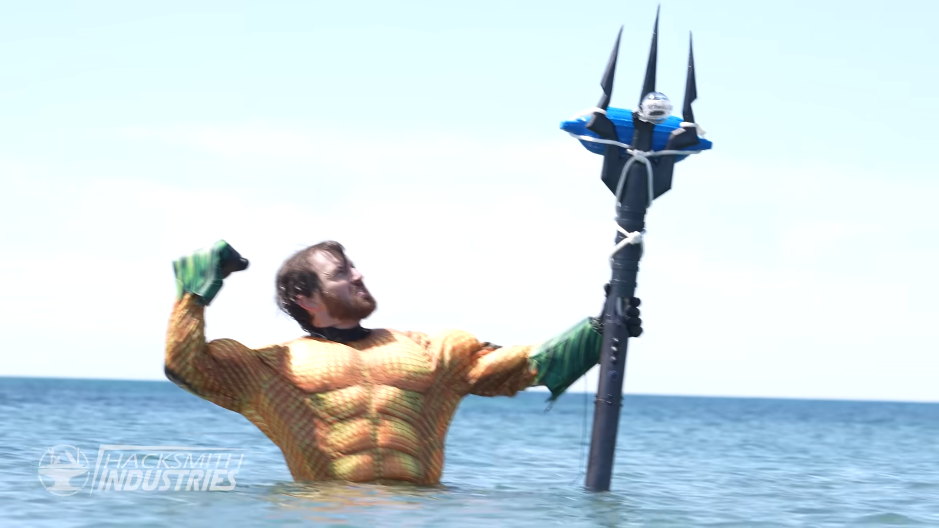 Building an Aquaman jet trident that actually moves