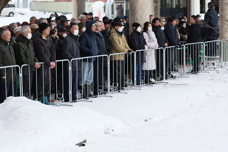 Japan braces for 70cm of snow and -23C cold snap ahead of election