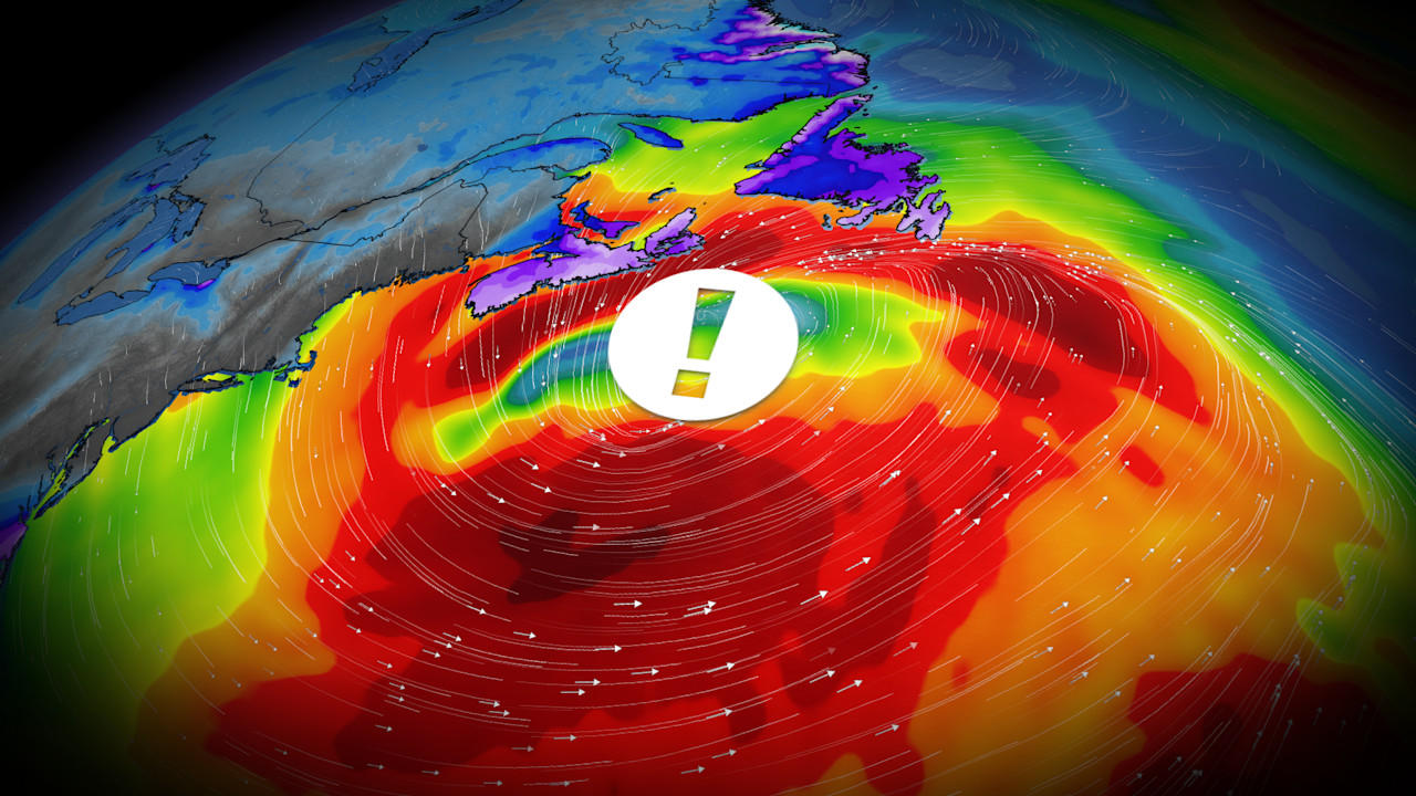 Nor'easter threatens heavy snow, blizzard conditions over Atlantic Canada