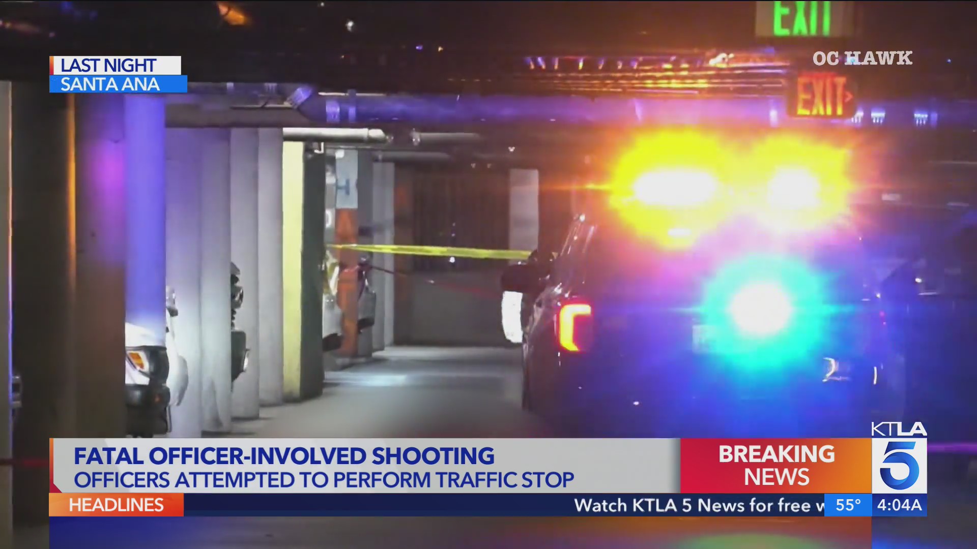 Man fatally shot during Santa Ana traffic stop