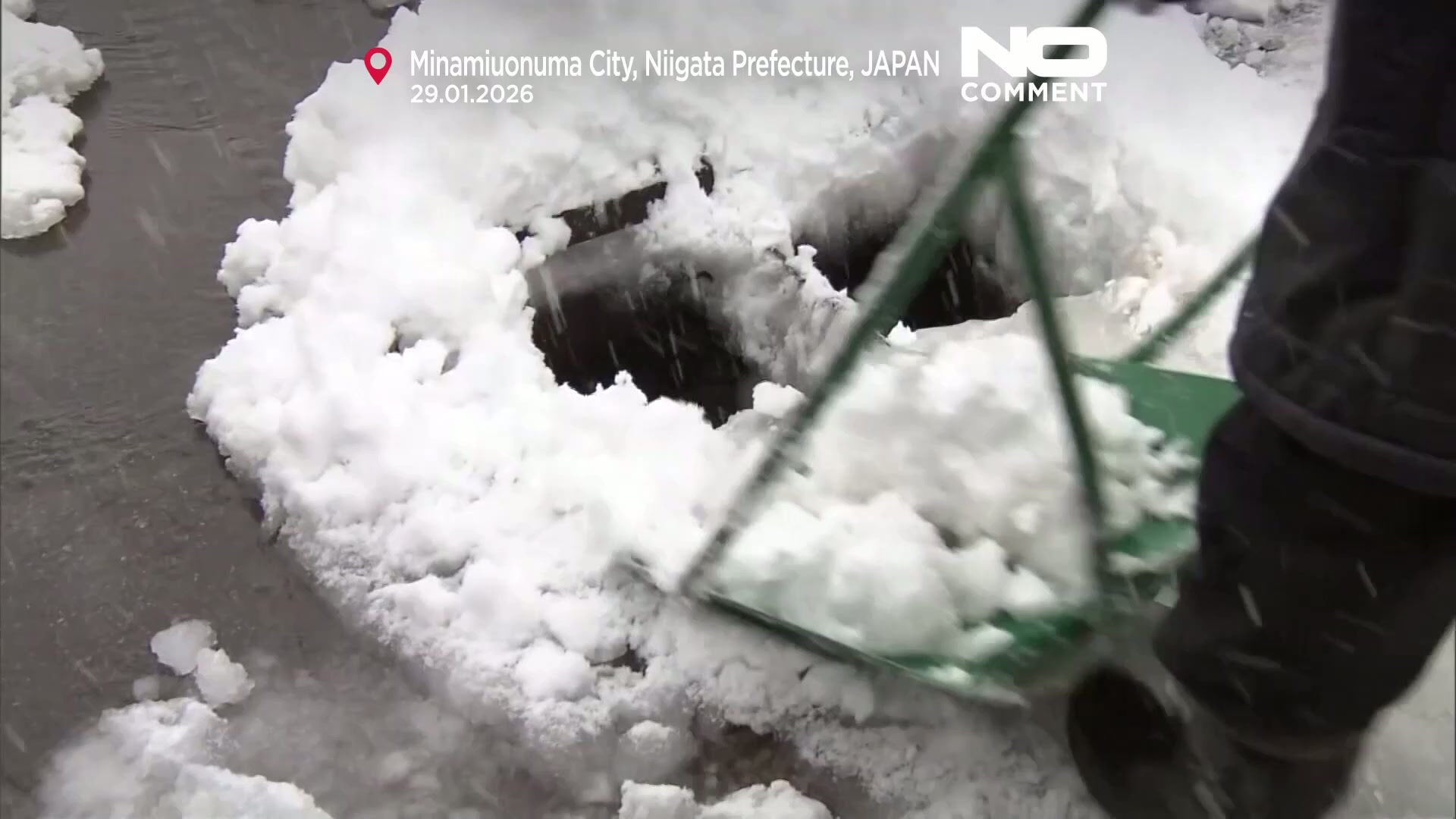 Record snowfall triggers chaos across parts of Japan