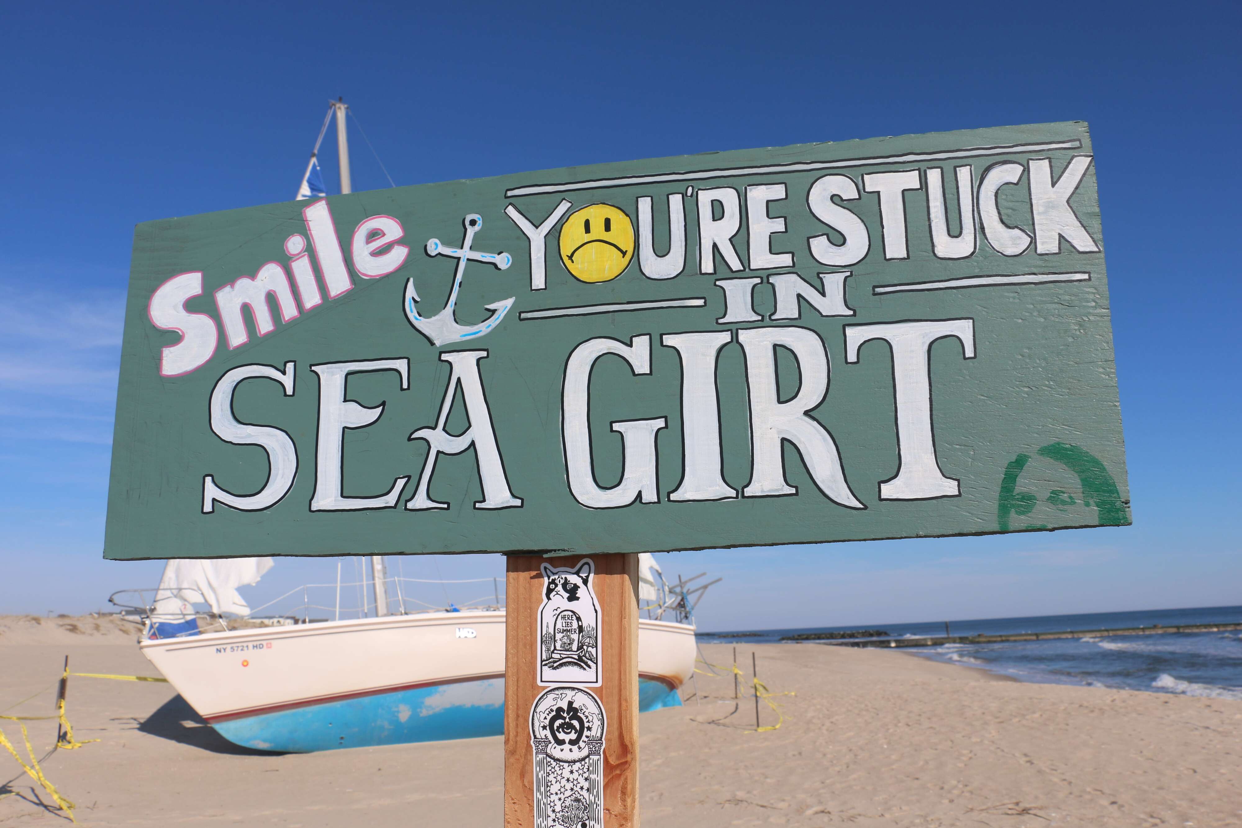 It’s been too long. Get your wrecked boat off our beach, Jersey Shore ...