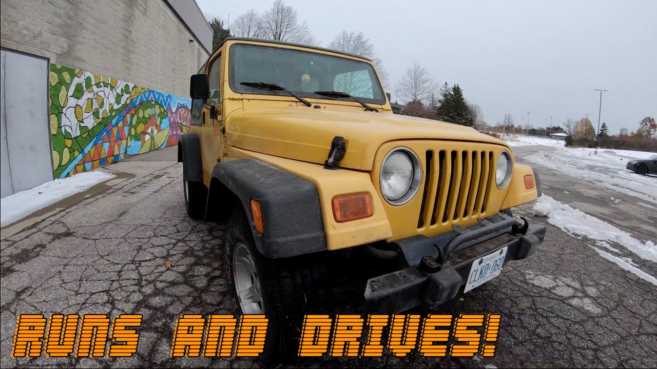 Found it! The cheapest Jeep Wrangler TJ 4.0 in the country — was it ...