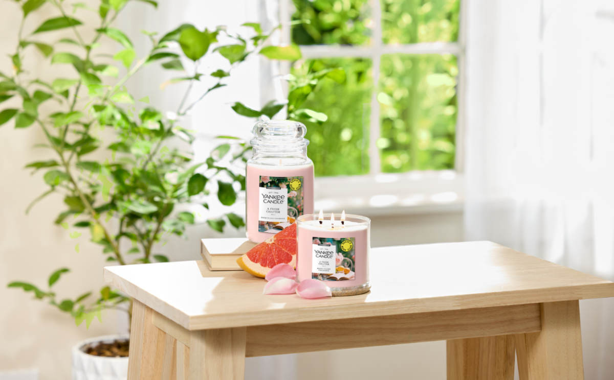 Yankee Candle launches 'A Fresh Chapter' with Reese Witherspoon's book club