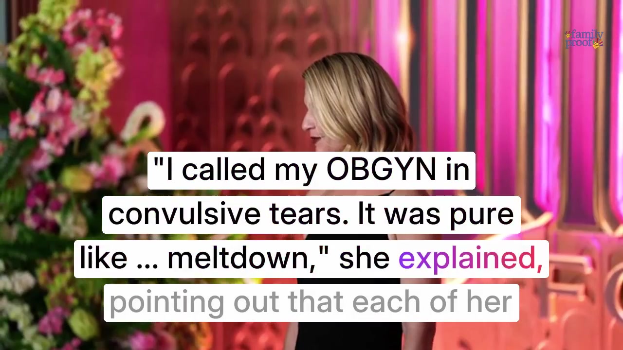 Claire Danes recalls pregnancy meltdown with baby no. 3 at 44