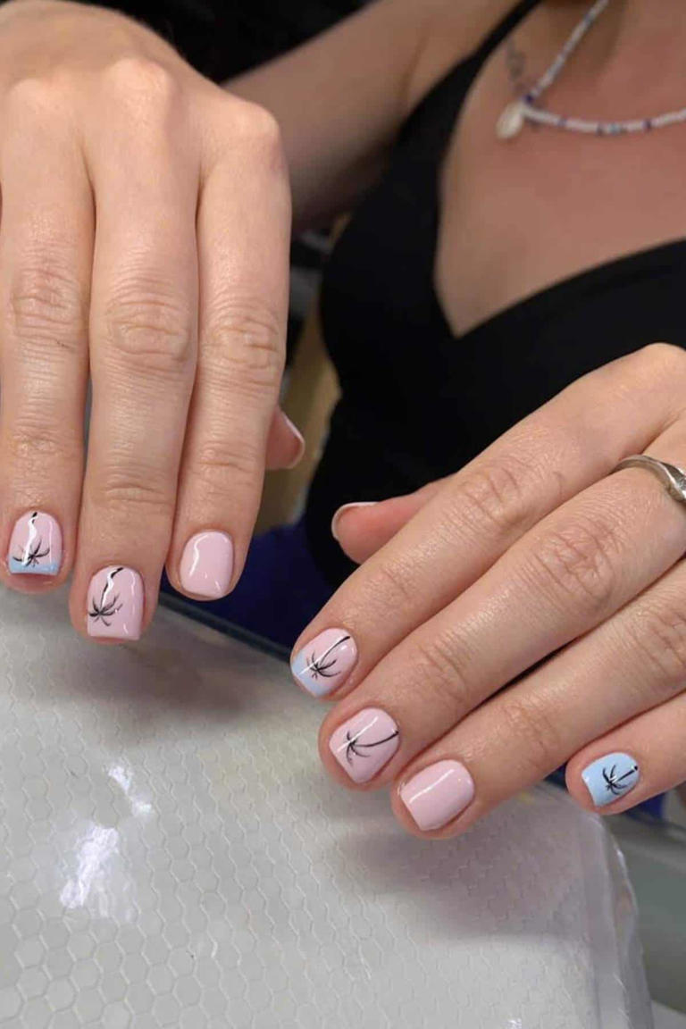35 short spring break nail designs for sunny getaways