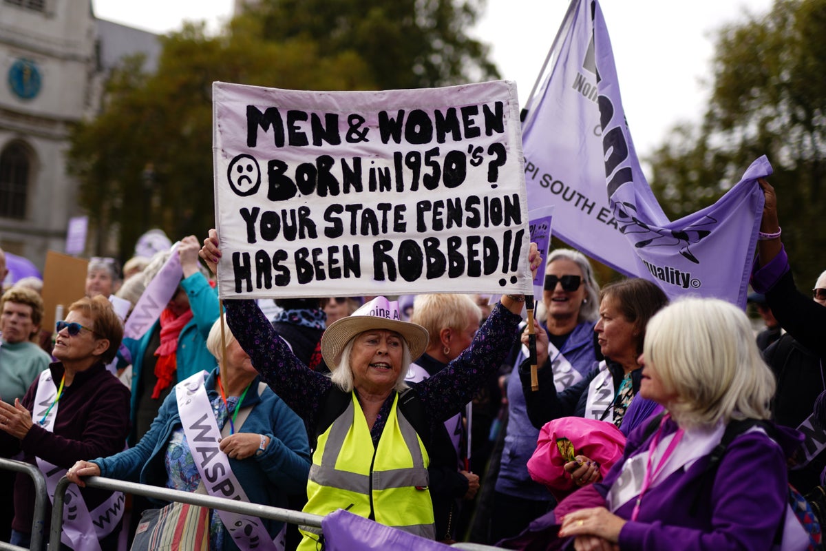 No compensation for 3.8 million Waspi women, government says