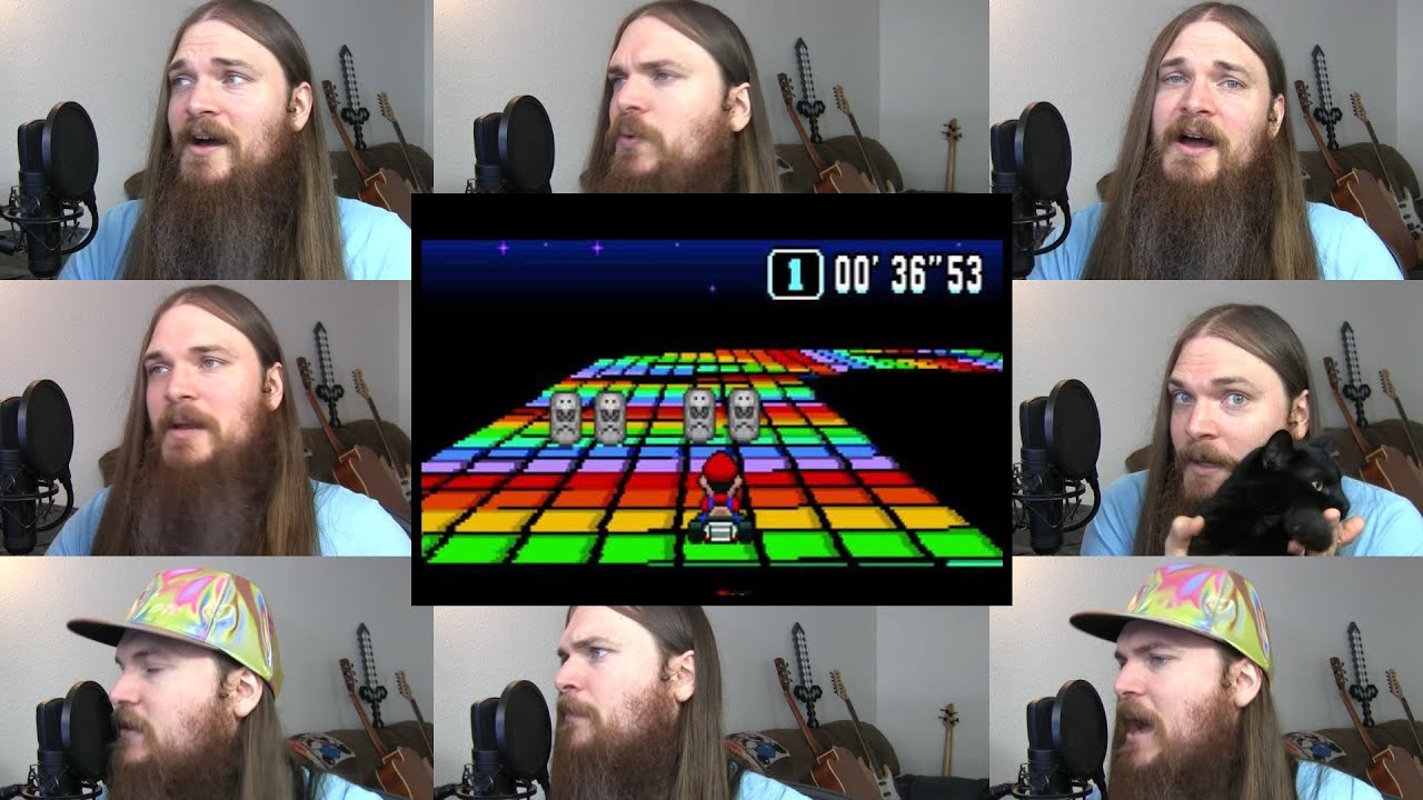 Super Mario Kart - Rainbow Road acapella