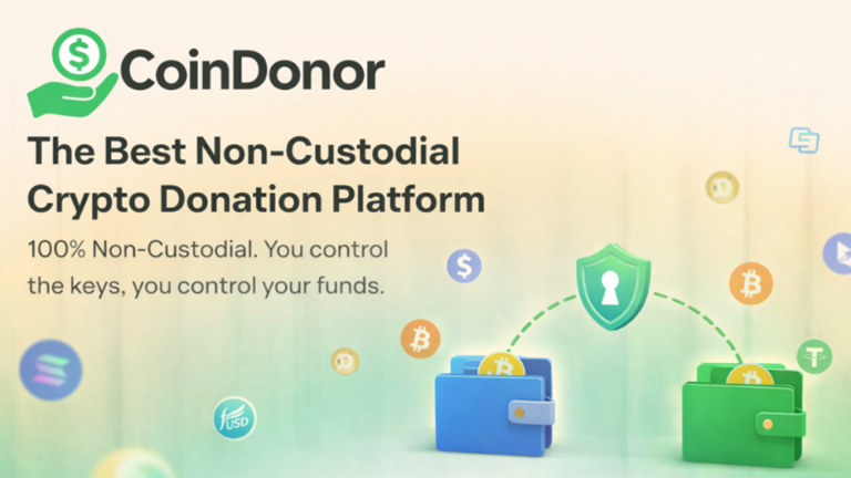 CoinDonor sets a new standard for crypto donations with fully non ...