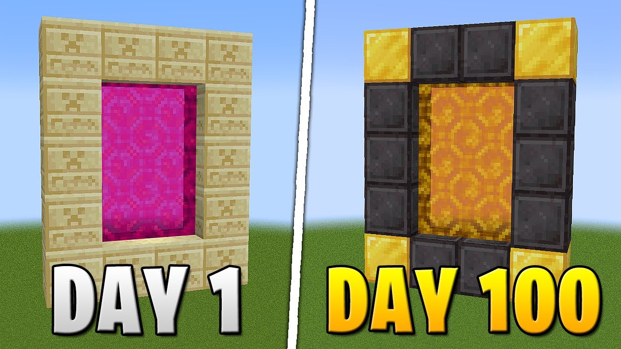 Survive lethal custom dimensions for 100 days in Minecraft