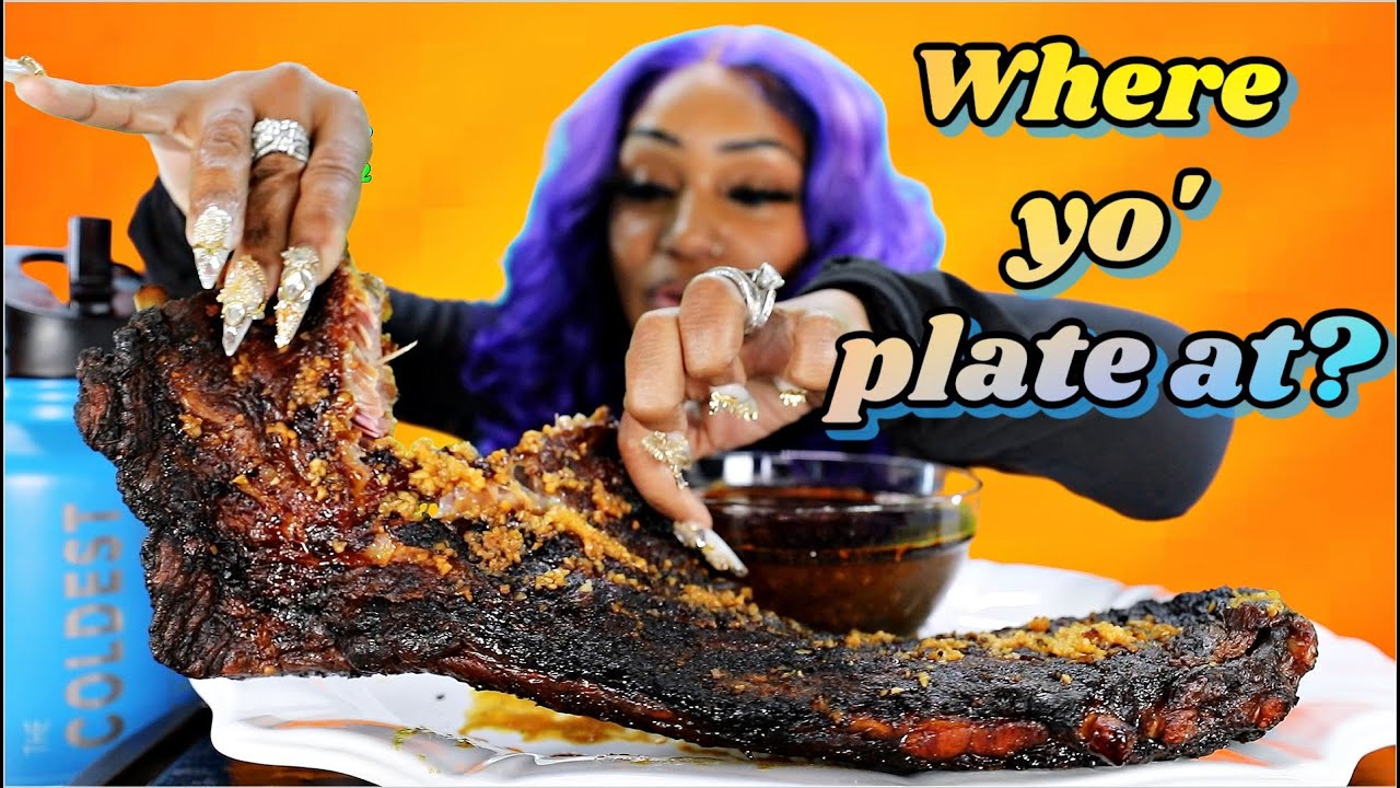 BBQ ribs bone-sucking good feast