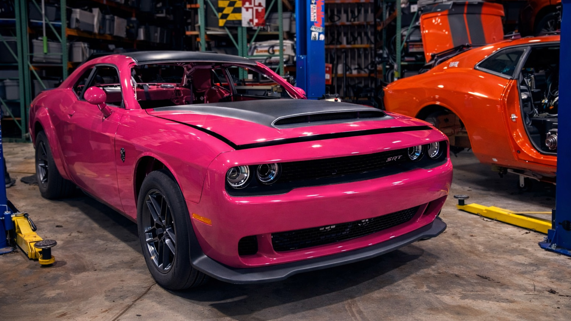 Rebuilding a stolen high performance Dodge