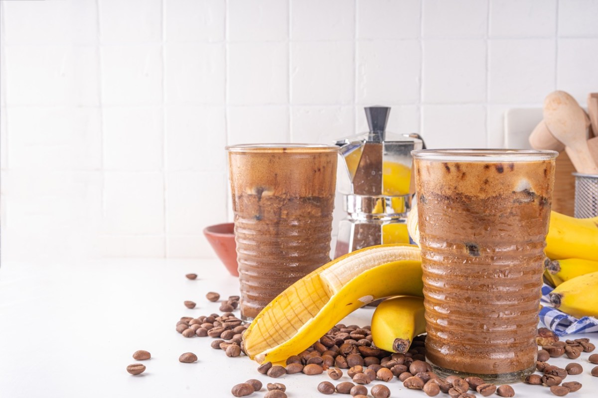 This banana and coffee smoothie will save your morning