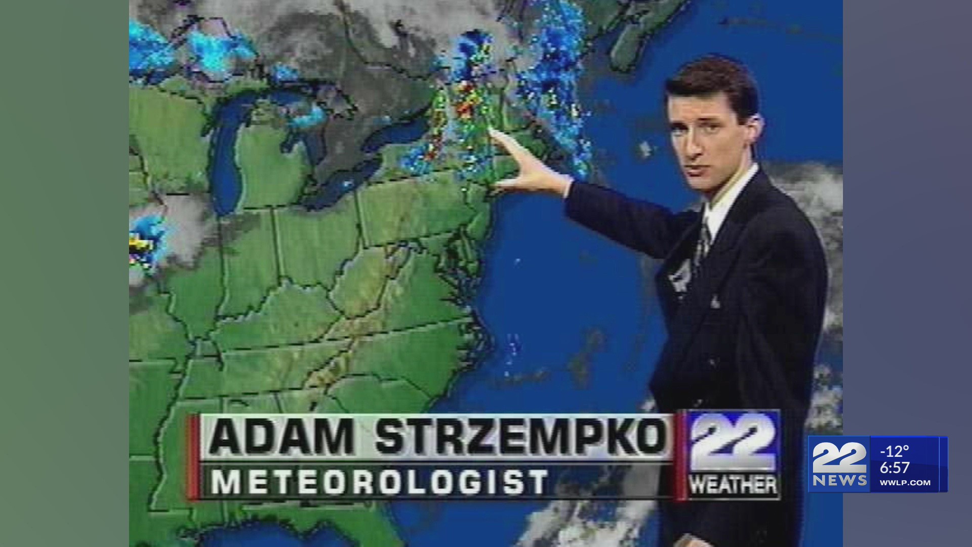 Meteorologist Adam Strzempko celebrates 30 years at 22News
