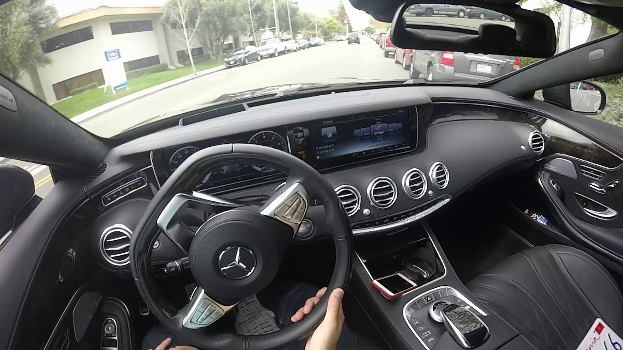 S63 AMG coupe - POV first impressions