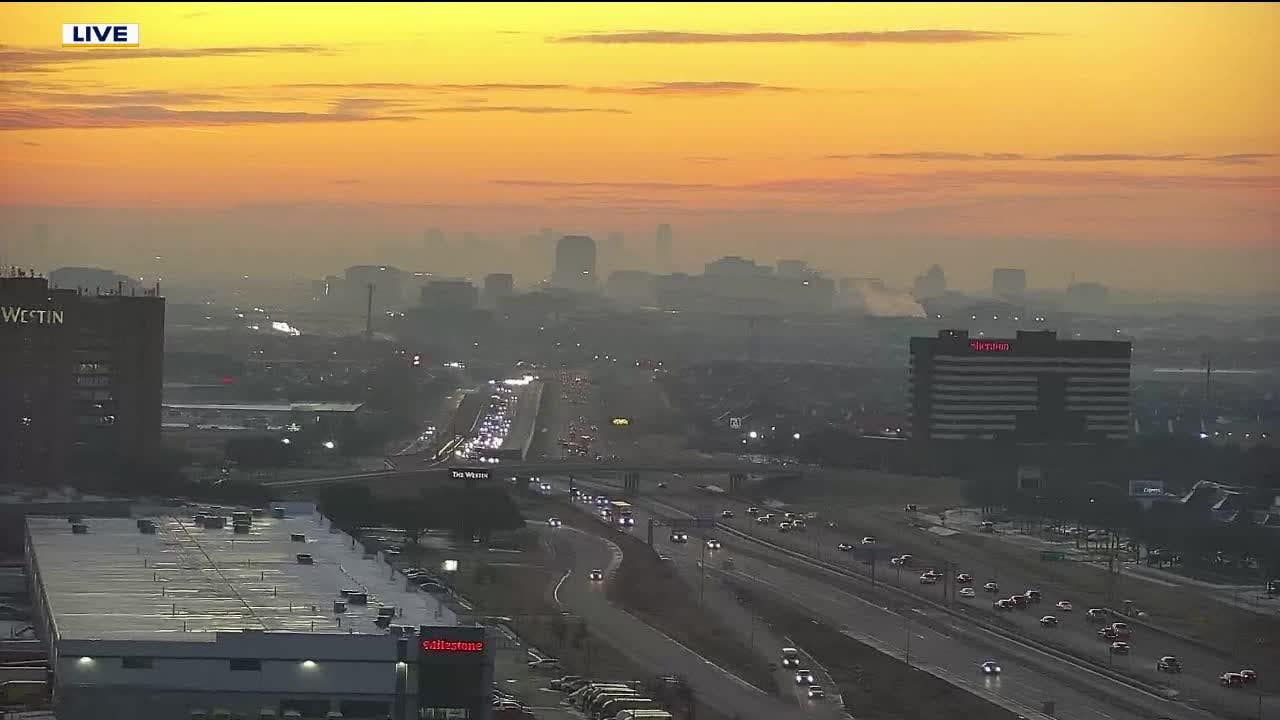 DFW road conditions: Icy side roads, lingering slick spots causing crashes